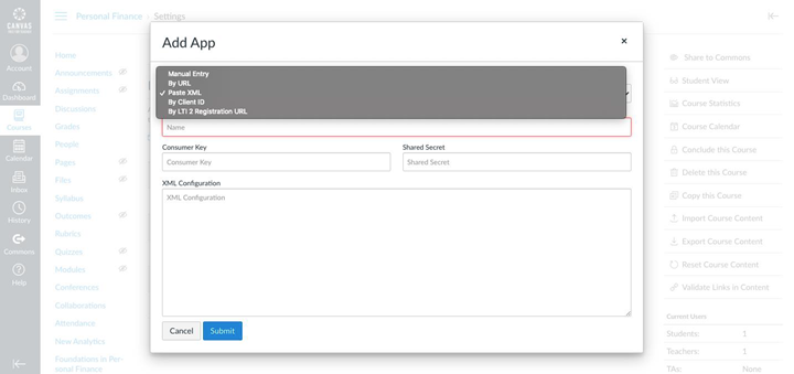 Canvas External App Quick Start Guide – Ramsey Education